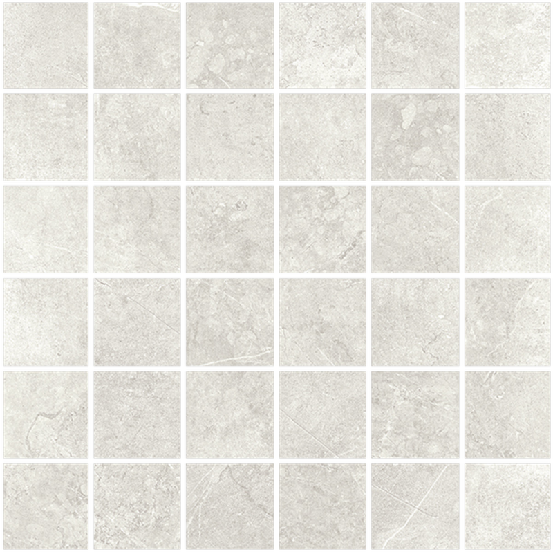 2 X 2 EvoStone Ivory Honed finished porcelain mosaic – The Tile Store USA