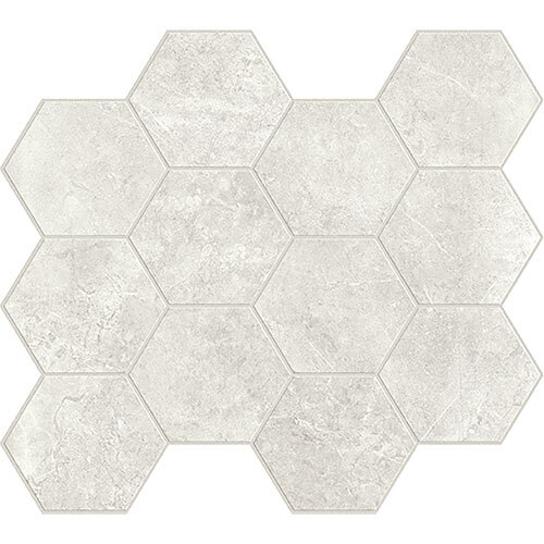 4 x 4 EvoStone Ivory Honed finished porcelain hexagon – The Tile Store USA
