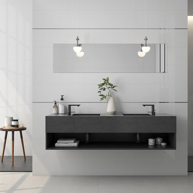 8 x 24 Velan Blanco Ceramic Wall Tile – The Tile Store USA