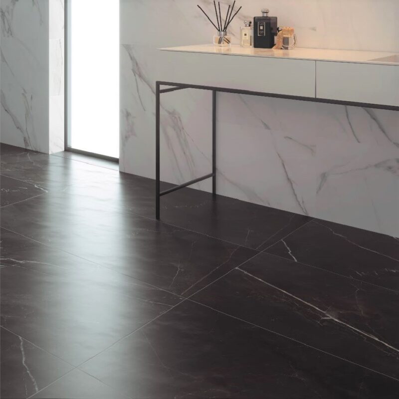 24 x 48 Icon Nero Matte Finished Porcelain Tile – The Tile Store USA