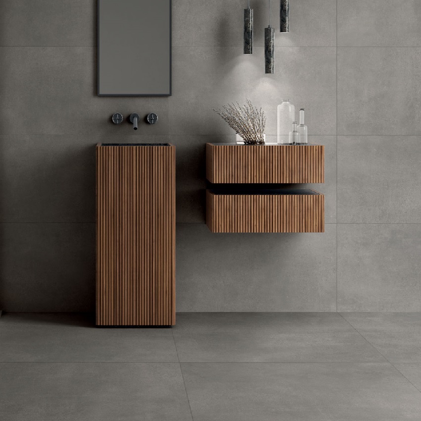 12 x 24 Absolute Smoke Rectified Porcelain Tile – The Tile Store USA