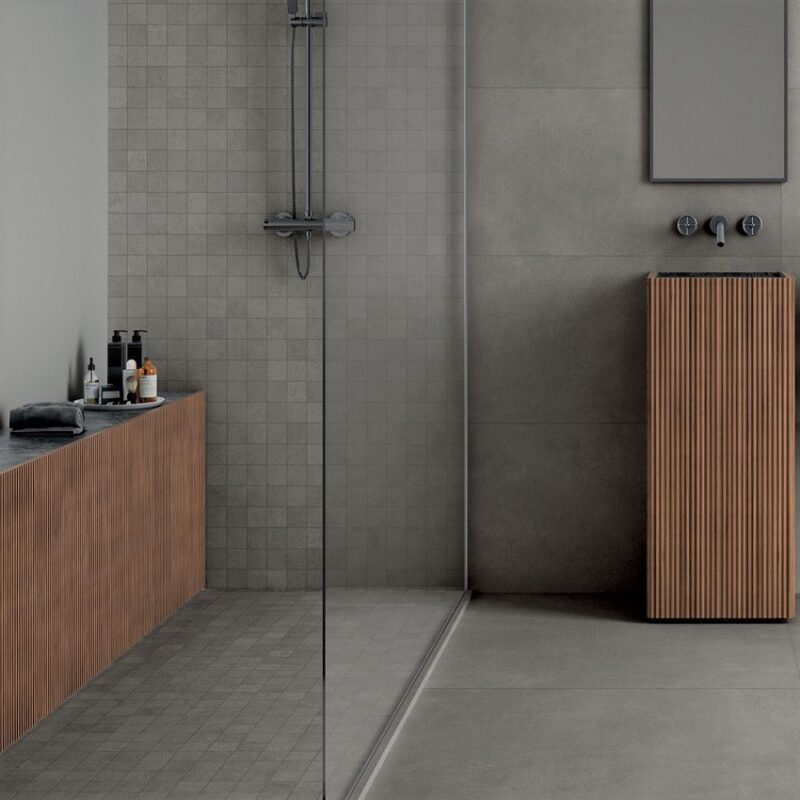 12 x 24 Absolute Grey Rectified Porcelain Tile – The Tile Store USA