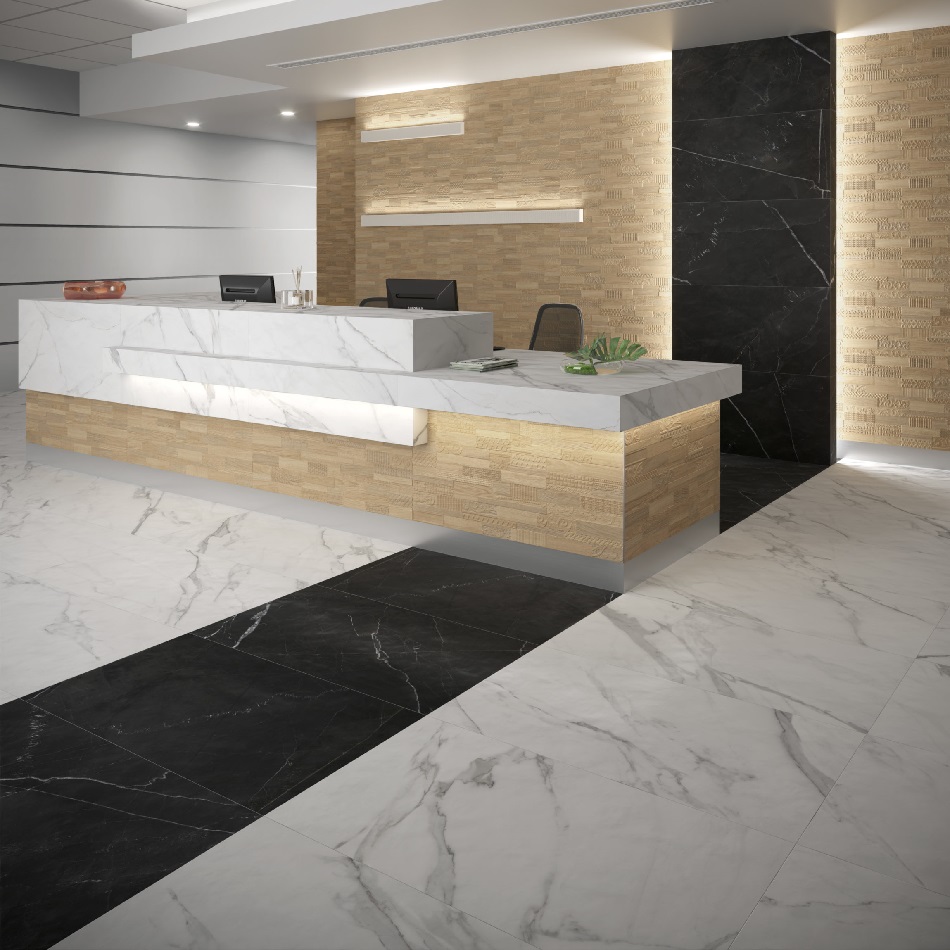 24 x 48 Icon Nero Matte Finished Porcelain Tile – The Tile Store USA